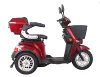 China Adult Electric 3 Wheel Scooter 60V 20Ah Battery 500W Motor Front Basket Bluetooth for sale