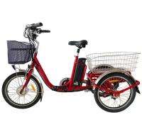 China 36V 250W Electric Cargo Bike Tricycle 3 Wheel Adult with 20 Inch Tires 135kg Load Capacity for sale