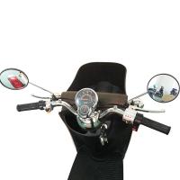 China 48V 500W Electric Scooter 3.5-10 Tire 20Ah Lithium Battery Two Seat with Front Basket for sale
