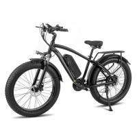 China 750W 26 Inch Electric Mountain Ebike 48V 17Ah Lithium Battery 7 Speed Gears for sale