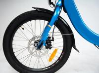 China 20 Inch Electric Folding Bike 36V 350W 7 Speed Step Through E-Bicycle for sale