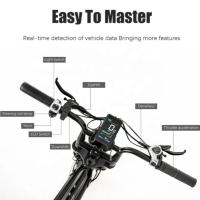 China 20 Inch Fat Tire Electric Bike 750W 48V 17Ah Aluminum Alloy Frame E-Bike for sale