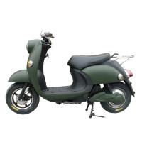 China 60V 20Ah 2000W Electric Motorcycle Army Green Front Disc Rear Drum Brake EEC for sale