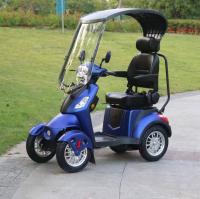 China EEC COC Approved 4 Wheel Electric Mobility Scooter 60V 500W 25km/h with Roof for sale