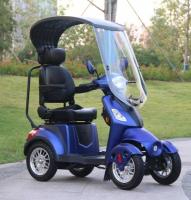 China EEC COC Approved 4 Wheel Electric Mobility Scooter 60V 500W 25km/h with Roof for sale