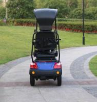 China EEC COC Approved 4 Wheel Electric Mobility Scooter 60V 500W 25km/h with Roof for sale