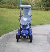 China EEC COC Approved 4 Wheel Electric Mobility Scooter 60V 500W 25km/h with Roof for sale