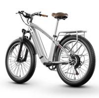 China 48V 500W 15Ah Hidden Battery Fat Tire Mountain E Bike 26 Inch Electric Bike for sale