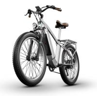 China 48V 500W 15Ah Hidden Battery Fat Tire Mountain E Bike 26 Inch Electric Bike for sale