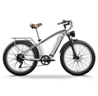 China 48V 500W 15Ah Hidden Battery Fat Tire Mountain E Bike 26 Inch Electric Bike for sale