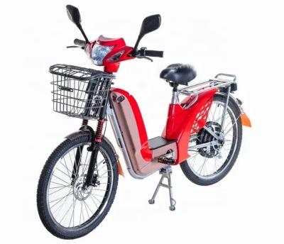 China 48V 12Ah 24 Inch Electric Bike with Lead Acid Battery 250W Motor 35km/h for sale