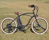 China 48V 500W 7 Speed Beach Cruiser Electric Bike 26 Inch Vintage E-Bicycle for sale