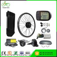 China 36V 13AH Lithium Battery Electric Bike Kit 250W 500W Brushless Motor LED LCD Display for sale