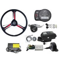 China 36V 48V Electric Bicycle Conversion Kit Oil Brake 20 Inch 26 Inch Integrated Wheel Motor for sale