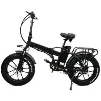 China 20 Inch Fat Tire Foldable Electric Bike 750W 48V 7 Speed 17AH Battery for sale