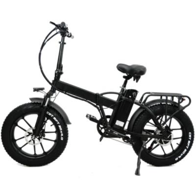 China 20 Inch Fat Tire Foldable Electric Bike 750W 48V 7 Speed 17AH Battery for sale
