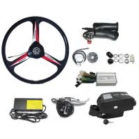 China 36V 48V Electric Bicycle Conversion Kit Oil Brake 20 Inch 26 Inch Integrated Wheel Motor for sale
