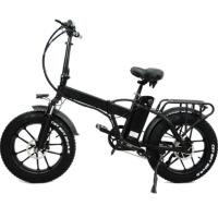 China 20 Inch Fat Tire Foldable Electric Bike 750W 48V 7 Speed 17AH Battery for sale
