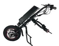 China 250W 36V Electric Wheelchair Wheel with Aluminium Alloy Frame and LCD Display 12.5 Inch for sale