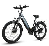 China 48V 17Ah Electric City Bike 26 Inch 7 Speed Step Through Ladies E Bike for sale
