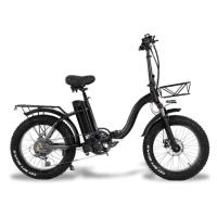 China 20 Inch Fat Tire Electric Folding Bike 48V 750W 7 Speed Foldable E Bike for sale