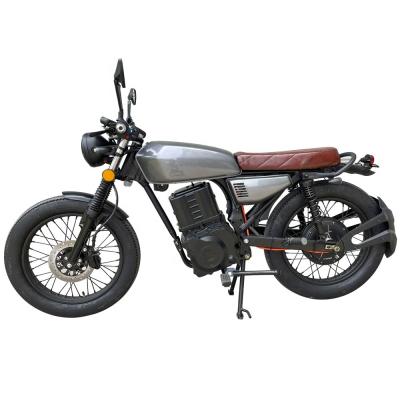 China 72V 2000W Long Range Off Road Electric Dirt Bike Lead Acid Battery Motorcycle 65km/h for sale