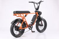 China 20 Inch Fat Tire Electric Hybrid Bike 7 Speed Full Suspension 250W 48V 15Ah Battery for sale