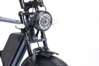 China 48V 750W Full Suspension Fat Tire Electric Bike 20 Inch with LCD Display and 17Ah Battery for sale