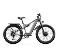 China Full Suspension Electric Mountain Bike 48V 1000W 17.5Ah Hidden Lithium Battery for sale