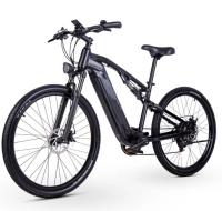 China 500W 27.5 Inch Full Suspension Electric Mountain Bike Aluminum Alloy Frame 48V 17.5Ah for sale