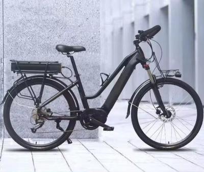 China 26 Inch Ladies Electric Road Bike 48V 31Ah Lithium Battery 250W Mid Drive Motor for sale