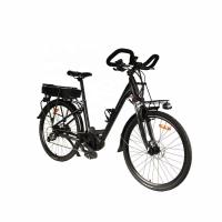China 48V 20.4Ah 700C Mid Drive Electric Bike with Hydraulic Disc Brake and Lithium Battery for sale