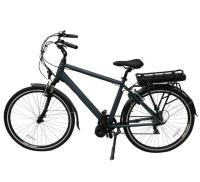China 36V 250W Mid Drive Electric Bike 700C Tires 10.4Ah Battery Front Suspension for sale