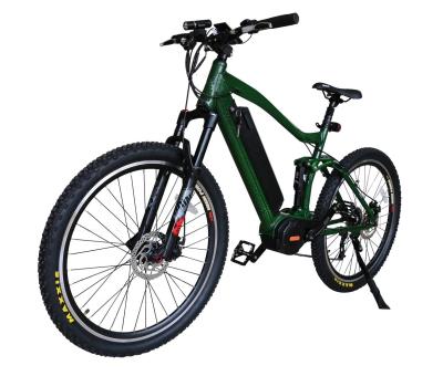 China 27.5 Inch Fat Tire Mid Drive Electric Bike 1000W 48V Bafang Motor 9 Speed Ebike for sale