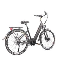 China 28 Inch Step Through Mid Drive Ebike 8 Speed Belt Drive Electric Bicycle 48V 350W for sale