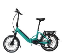 China 20 Inch Folding Electric Bike 250W Mid Drive Motor 36V 10.4Ah Hidden Battery Max Speed 30km/h for sale