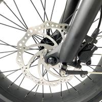 China Aluminum Alloy Electric Cargo Bike 48V 750W Ebike with Front Suspension Dual Battery 20 Inch for sale