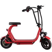 China Citycoco Urban Electric Scooter 48V 8Ah Lithium Battery 350W Motor 10 inch Tires for sale