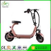China Citycoco Urban Electric Scooter 48V 8Ah Lithium Battery 350W Motor 10 inch Tires for sale