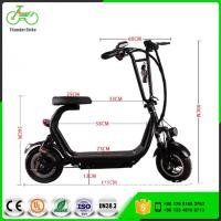 China 48V 350W Citycoco Electric Scooter 10Ah Lithium Battery 20-30km/h Max Speed for sale