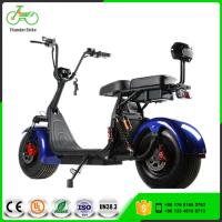 China Double Battery Citycoco Big Wheel Electric Scooter 1000W 60V 12Ah Hydraulic Disc Brake for sale