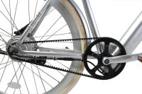 China Aluminum Alloy Frame 700C Electric Road Bike 36V 250W Belt Drive Lithium Battery for sale