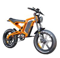China 48V 20Ah Electric Dirt Bike 1200W Rear Hub Motor Aluminum Alloy Frame for sale