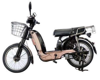 China 48V 500W Electric Hybrid Bike with Drum Brake and 135kg Load Capacity for sale