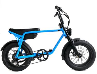 China 73 Style 500W 750W Electric Mountain Bike 20 Inch Fat Tire Ebike 48V 13Ah Lithium Battery for sale