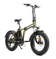 China 20 Inch Fat Tire Electric City Bike 48V 500W Motor 13Ah Lithium Battery 7 Speed Foldable Ebike for sale