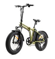 China 20 Inch Fat Tire Electric City Bike 48V 500W Motor 13Ah Lithium Battery 7 Speed Foldable Ebike for sale