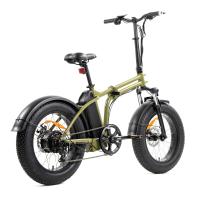 China 20 Inch Fat Tire Electric City Bike 48V 500W Motor 13Ah Lithium Battery 7 Speed Foldable Ebike for sale