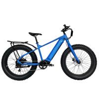China 48V 1000W Fat Tire Electric Mountain Bike 26x4.5 Snow Ebike 17.5Ah Lithium Battery Hydraulic Disc Brake for sale