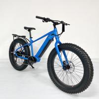China 48V 1000W Fat Tire Electric Mountain Bike 26x4.5 Snow Ebike 17.5Ah Lithium Battery Hydraulic Disc Brake for sale